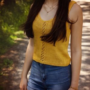 16 Tank Top Free Knitting Patterns - Knit-Knit