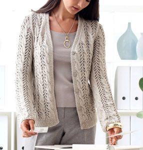 19 Knitted Cable Cardigan Free Patterns - Knit-Knit
