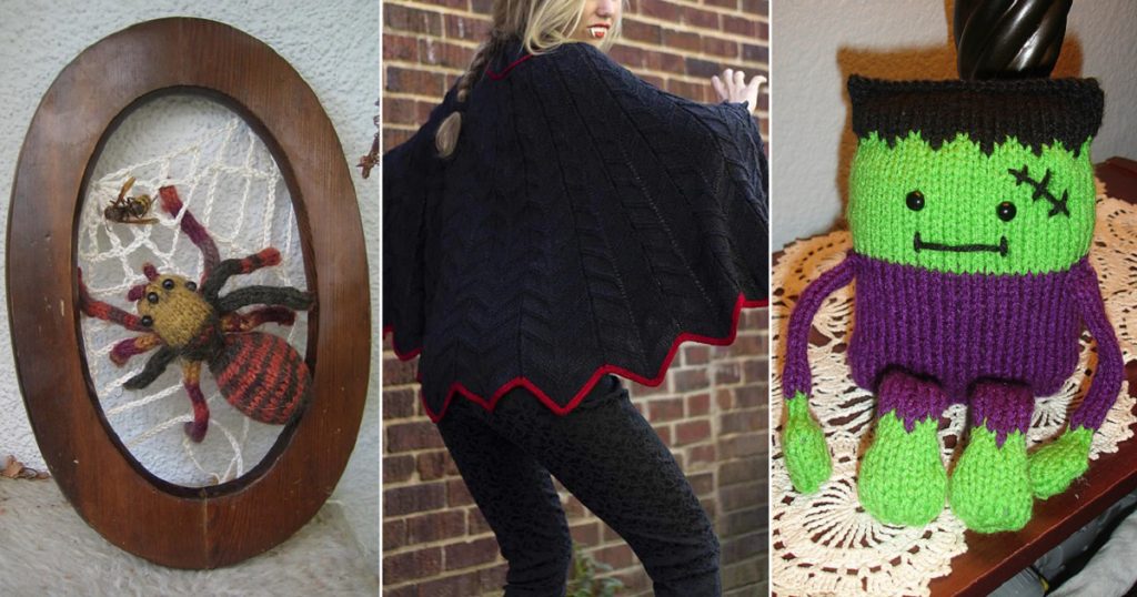 12 Free Halloween Knitting Patterns - Knit-Knit