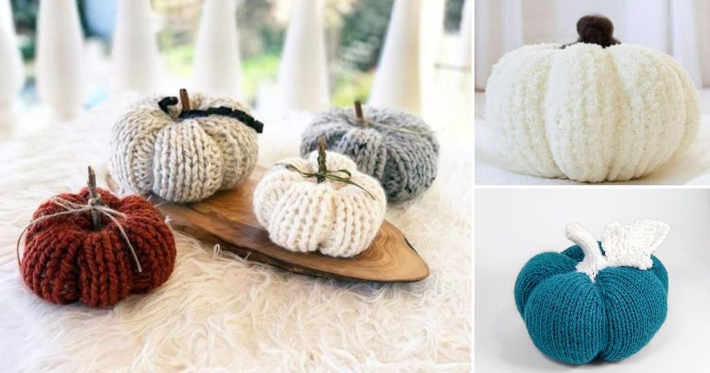14 Knitted Pumpkins Free Patterns - Knit-Knit