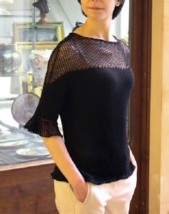 15 Knitted Ruffle Dress Free Patterns - Knit-Knit