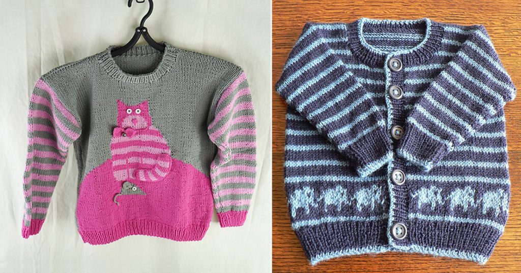 14 Knitted Animal Sweater Free Patterns - Knit-Knit