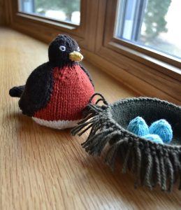 11 Knitted Robin Free patterns - Knit-Knit