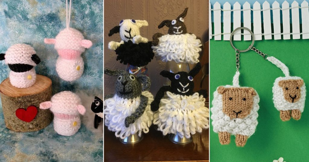 12 Knitted Mini Free Sheep Patterns - Knit-Knit