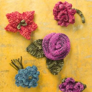 15 Knitted Rose Free Patterns - Knit-Knit