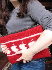 8 Knitted Laptop Bag Free Patterns - Knit-Knit