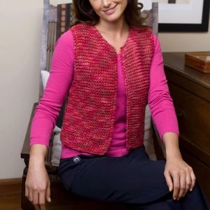 12 Knitted Chunky Vest Free Patterns - Knit-Knit