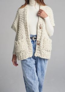 12 Knitted Chunky Vest Free Patterns - Knit-Knit