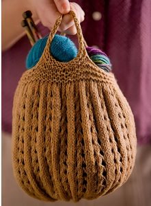 12 Knitting Project Bags Free Patterns - Knit-Knit