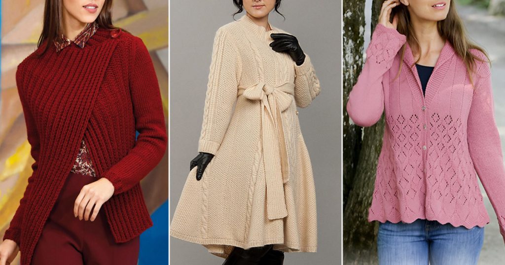 Jacket Dress Free Knitting Patterns - Knit-Knit