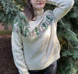 15 Knitted High Neck Sweater Free Patterns - Knit-Knit