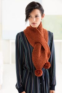 11 Free Knitted Keyhole Scarf Patterns - Knit-Knit