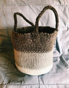 14 Knitting Basket Free Patterns - Knit-Knit