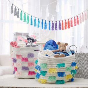14 Knitting Basket Free Patterns - Knit-Knit