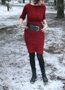 8 Knitted Red Dress Free Patterns - Knit-Knit
