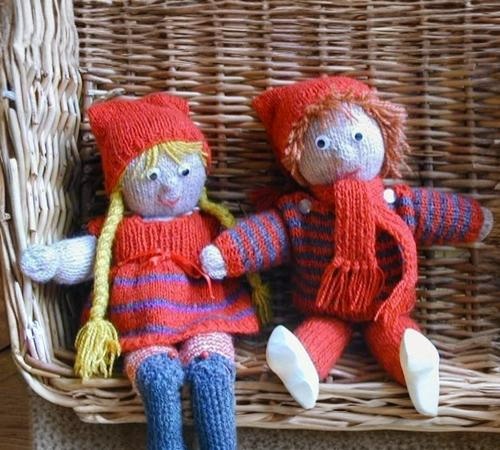 5 Nordic Pixie Dolls Free Knitting Patterns - Knit-Knit