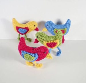 14 Knitted Birds Free Patterns - Knit-Knit