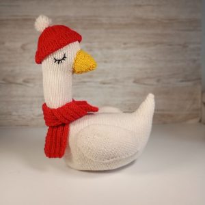 9 Knitted Goose Free Patterns - Knit-Knit