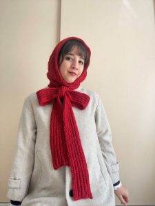 11 Knitted Red Scarf Free Patterns - Knit-Knit