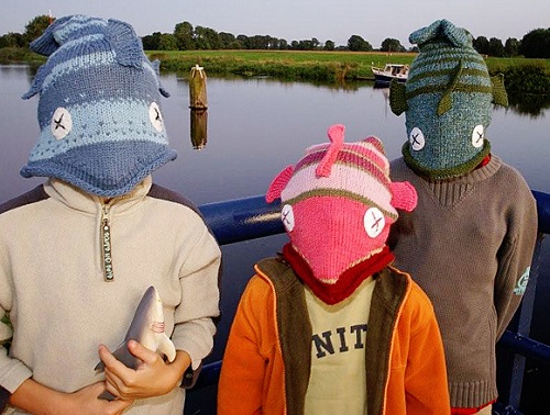 Fish Hat Free Knitting Patterns - Knit-Knit
