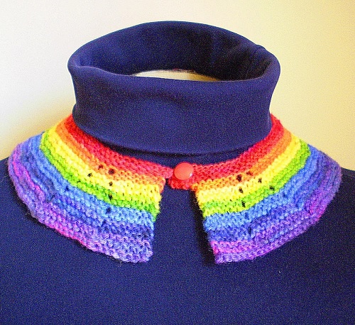 15 Knitted Collar Free Patterns - Knit-Knit